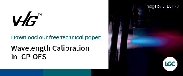 LGC | VHG™ Wavelength Calibration for ICP-OES - Download Free Technical ...